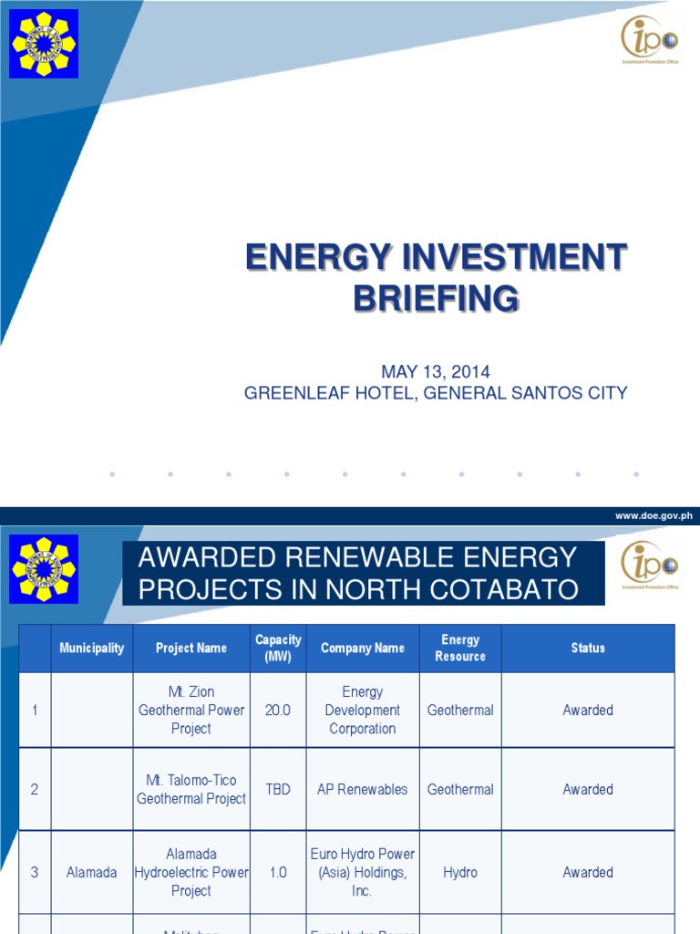 P2 Energy Projects and Registration Procedures (1265) | PDF | Renewable ...