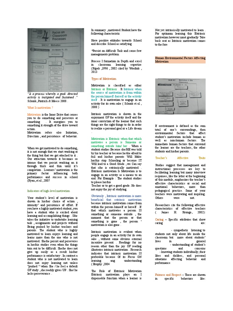Understanding Student Motivation | PDF | Motivational | Motivation