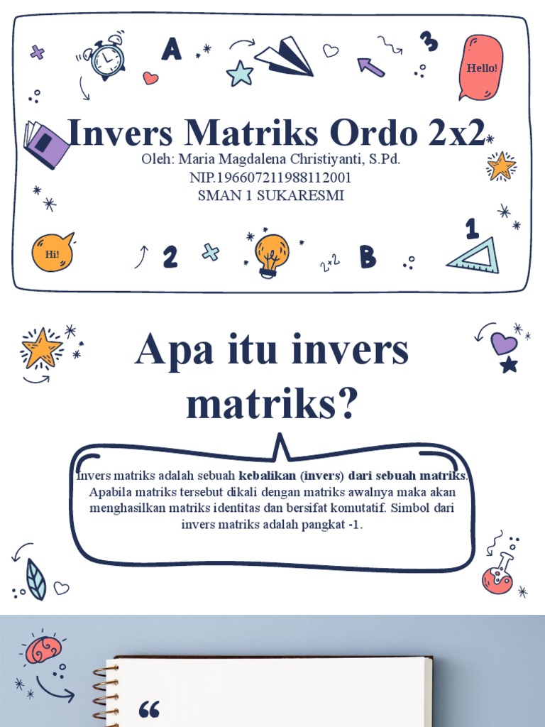 Invers Matriks 2x2: Panduan Lengkap | PDF