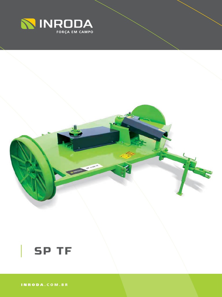 Rocadeira Inroda Sp1800 TF e Sp3400 TF | PDF | Setor secundário da ...
