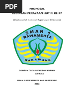 Contoh Proposal Kegiatan 17 Agustus Revisi | PDF