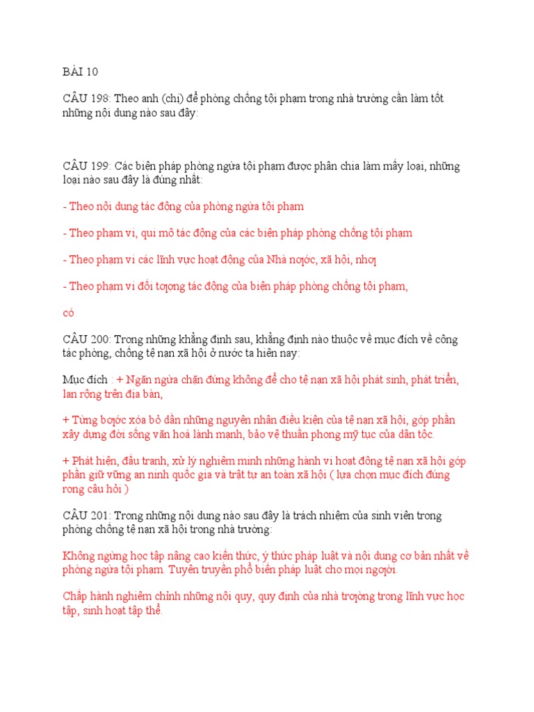 BÀI 10 11 Xong | PDF