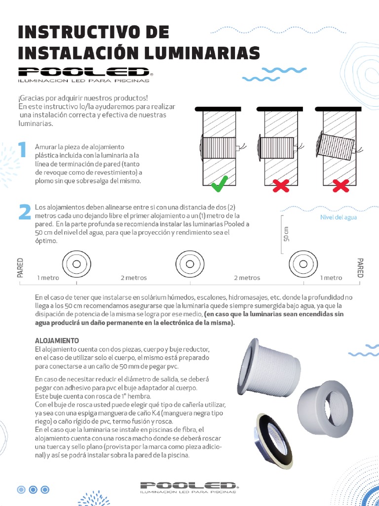 Instructivo Instalacion Luminarias | PDF