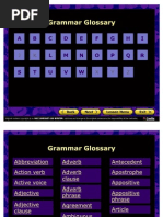 Grammar Jeopardy Review | PDF | Part Of Speech | Verb