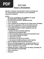 R2R Interview Questions and Answers | PDF | Audit | Regulatory Compliance