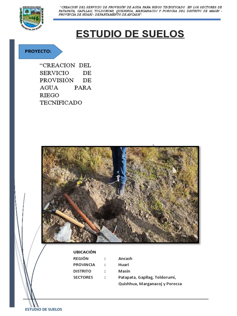 D - Estudio de Suelos | PDF | Hormigón | Laboratorios
