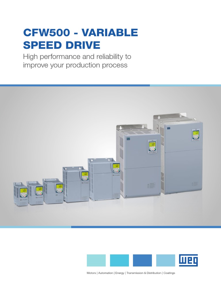 WEG CFW500 50036259 en | PDF | Electromagnetic Interference | User Interface