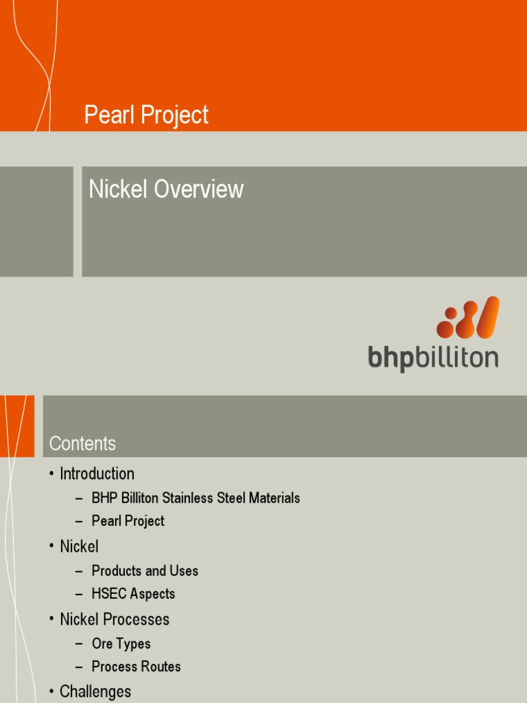 Induction - Nickel Overview Draft 3 | PDF | Nickel | Steel