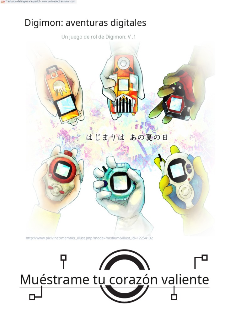 Digimon RPG English (3) .En - Es | PDF | Adultos | Juegos de rol