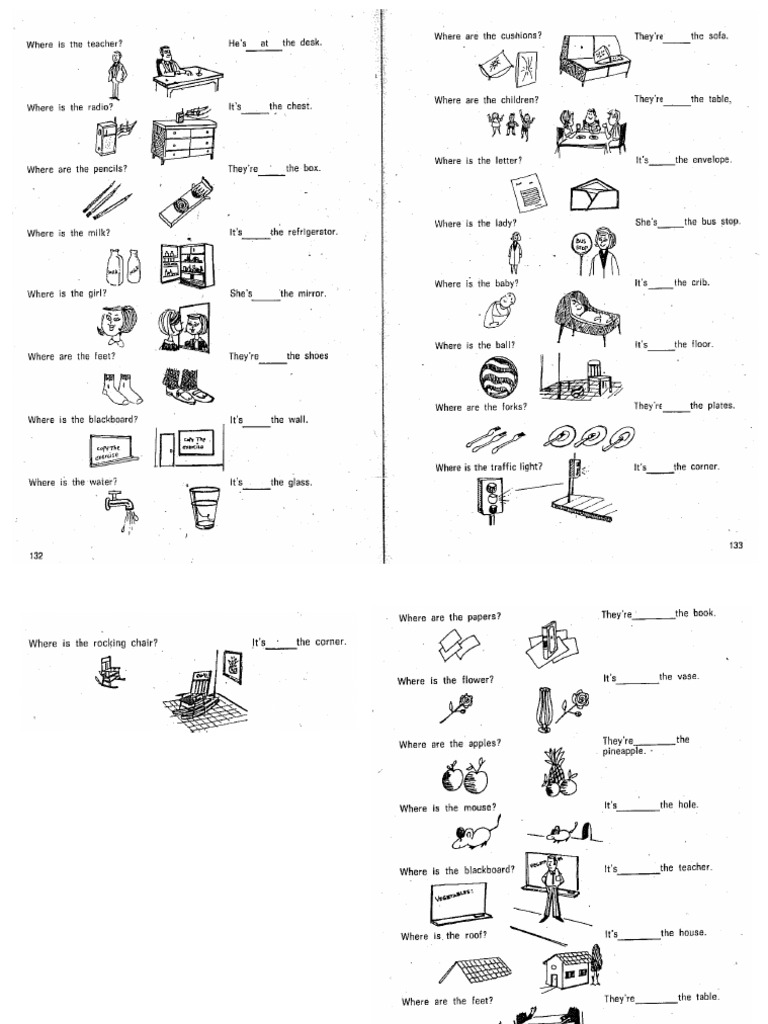 Ejercicios Preposiciones 1 | PDF