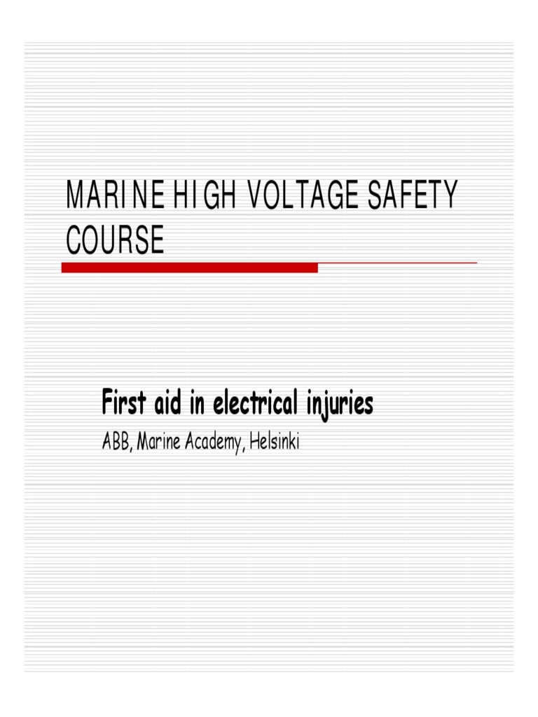 First Aid for Electrical Injuries | PDF | Cardiopulmonary Resuscitation ...