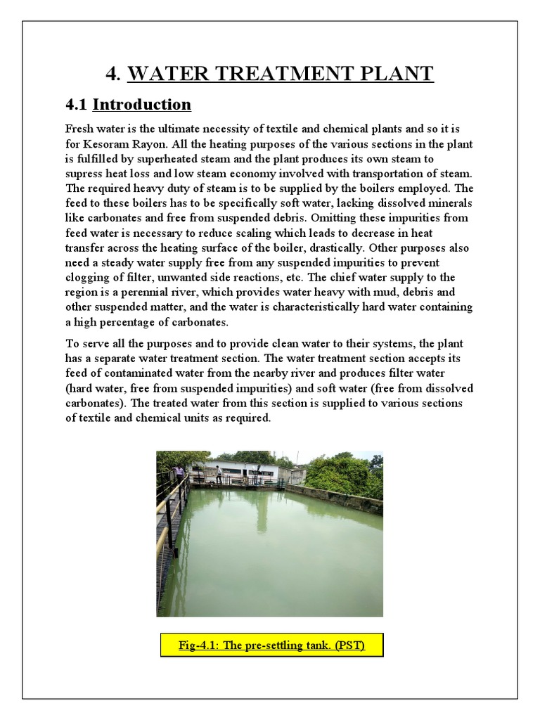 Water Treatment | PDF | Water | Water Treatment