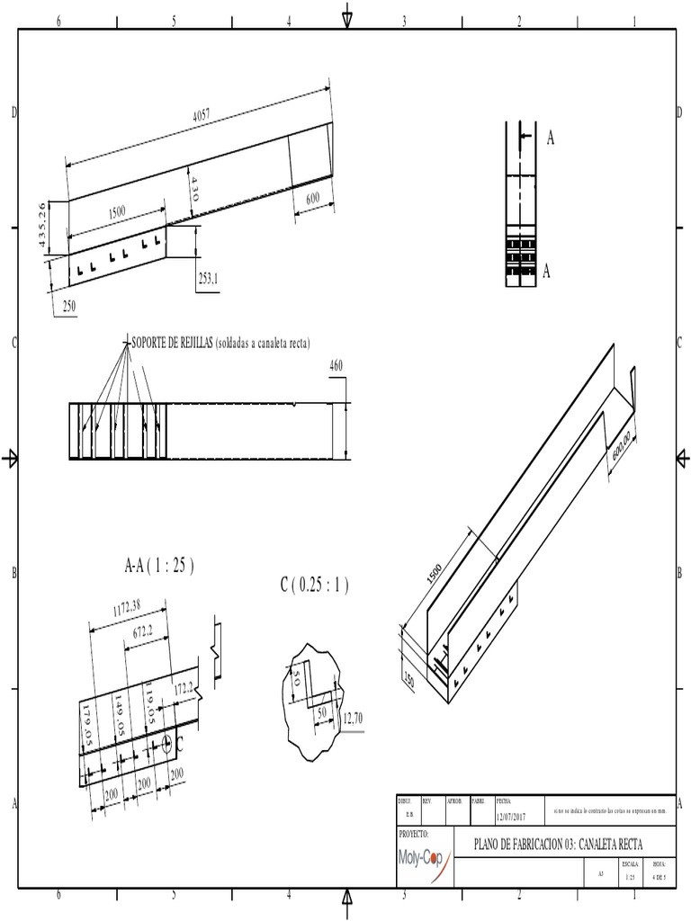 Plano de Despiece 03 | PDF