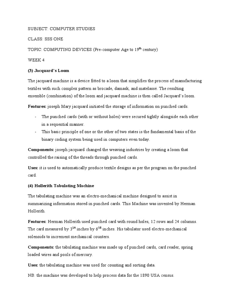 SSS ONE Lesson Note | PDF | Cursor (User Interface) | Personal Digital Assistant