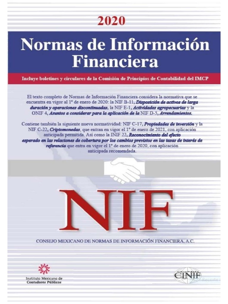 NIF A4 Características Cualitativas de Los Estados Financieros | PDF | normas internacionales de ...