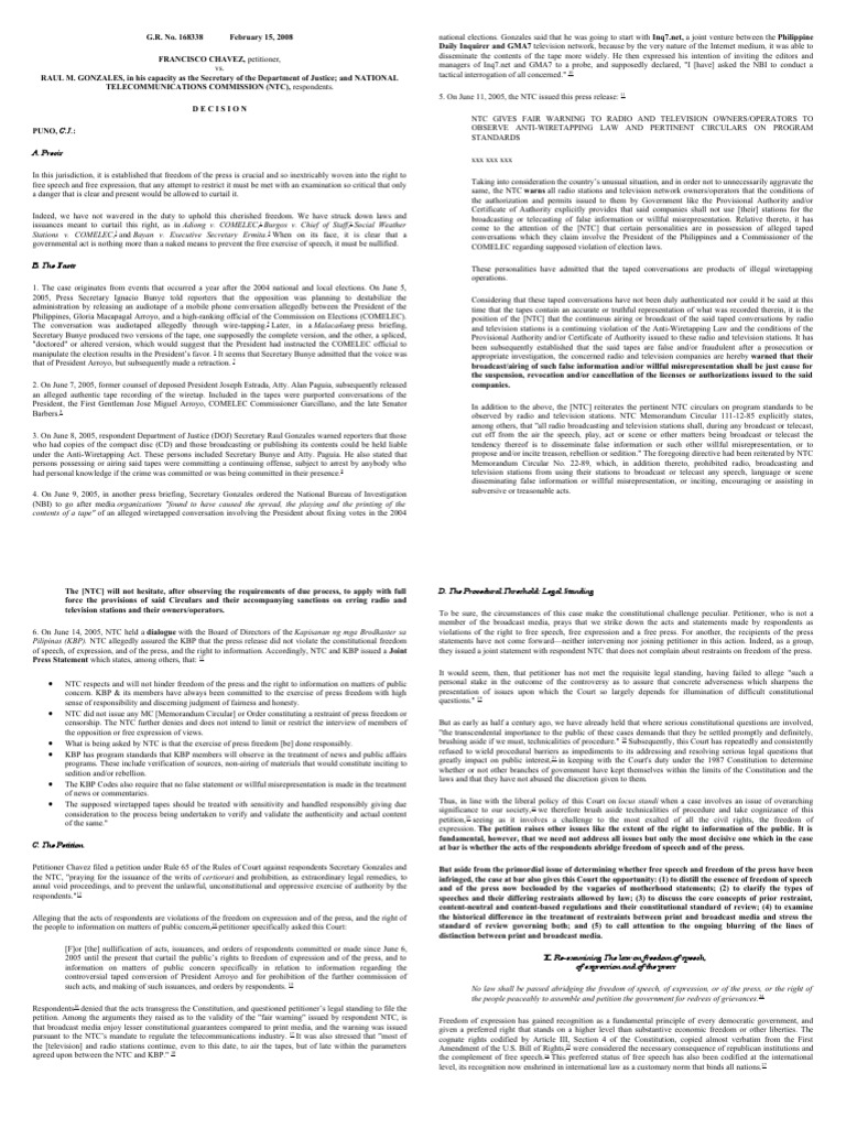 Consti 2 | Download Free PDF | Freedom Of Speech | Freedom Of Speech In ...