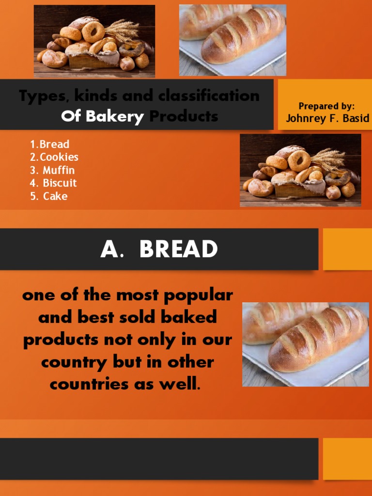 Types, Kind and Classification of Bakery Product | PDF | Breads | Dough