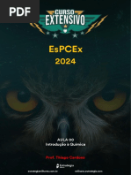 Conteúdos da Prova da EsPCEx 2025 | PDF | Moléculas | Reações químicas