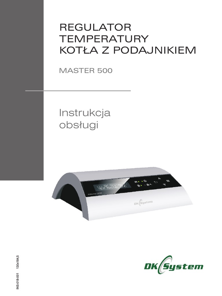 Master 500 Io 2017 Ins-018-001 | PDF