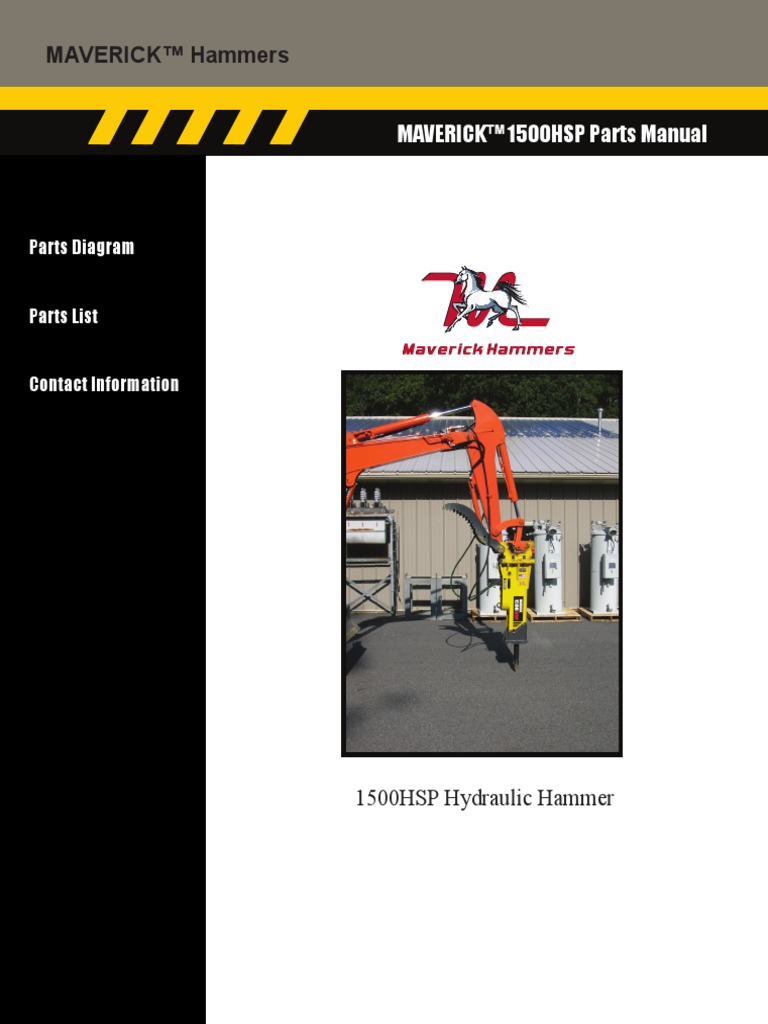 1500+HSP+Parts+Manual MAVERICK | PDF