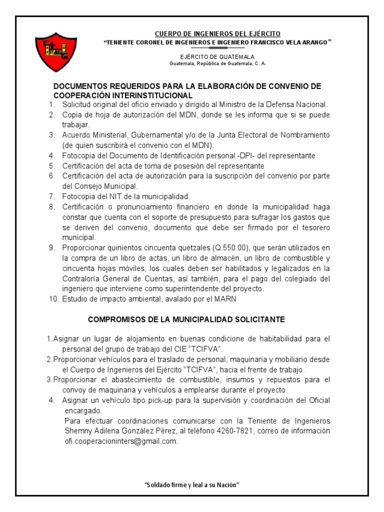 REQUISITOS Muni | PDF | Guatemala