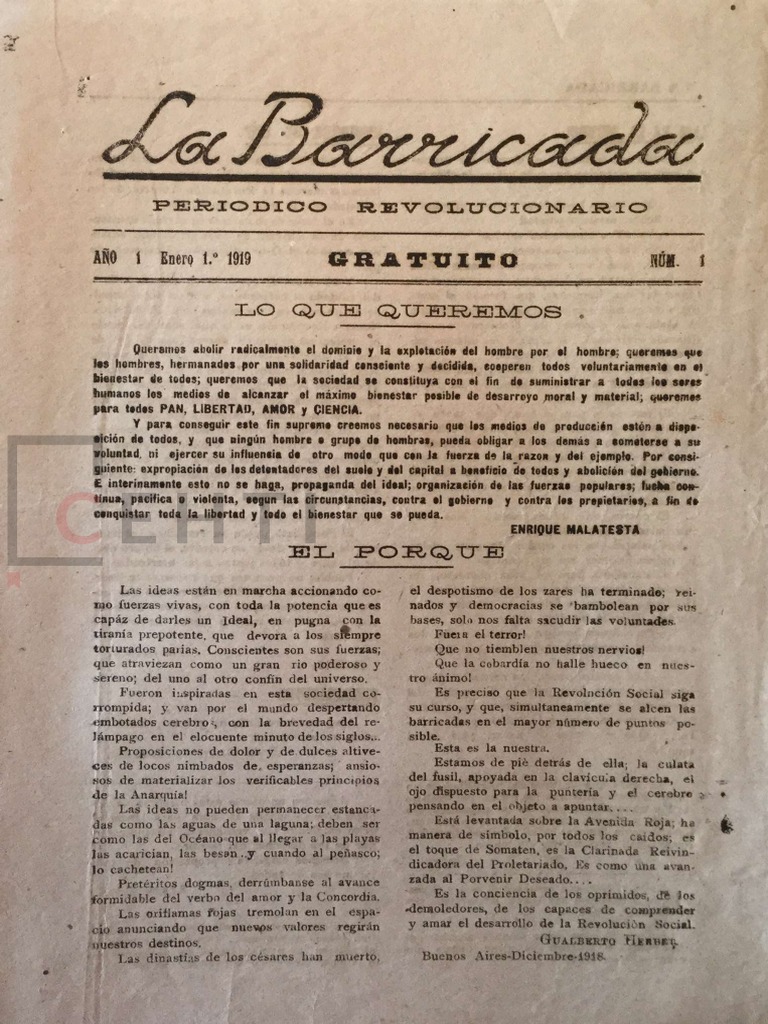 La Barricada | PDF