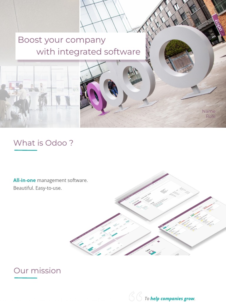 Odoo Presentation 2020 - en | PDF | Software As A Service | Cloud Computing