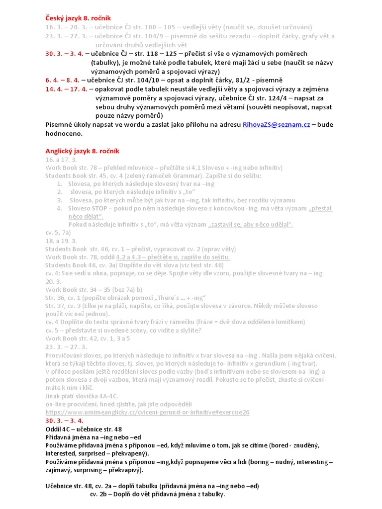 8r-200331-Ucivo Pro 8 Rocnik - Aktualizace 30 Brezna | PDF