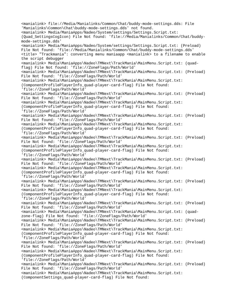 UGCErrors Log | PDF | Text File | Data