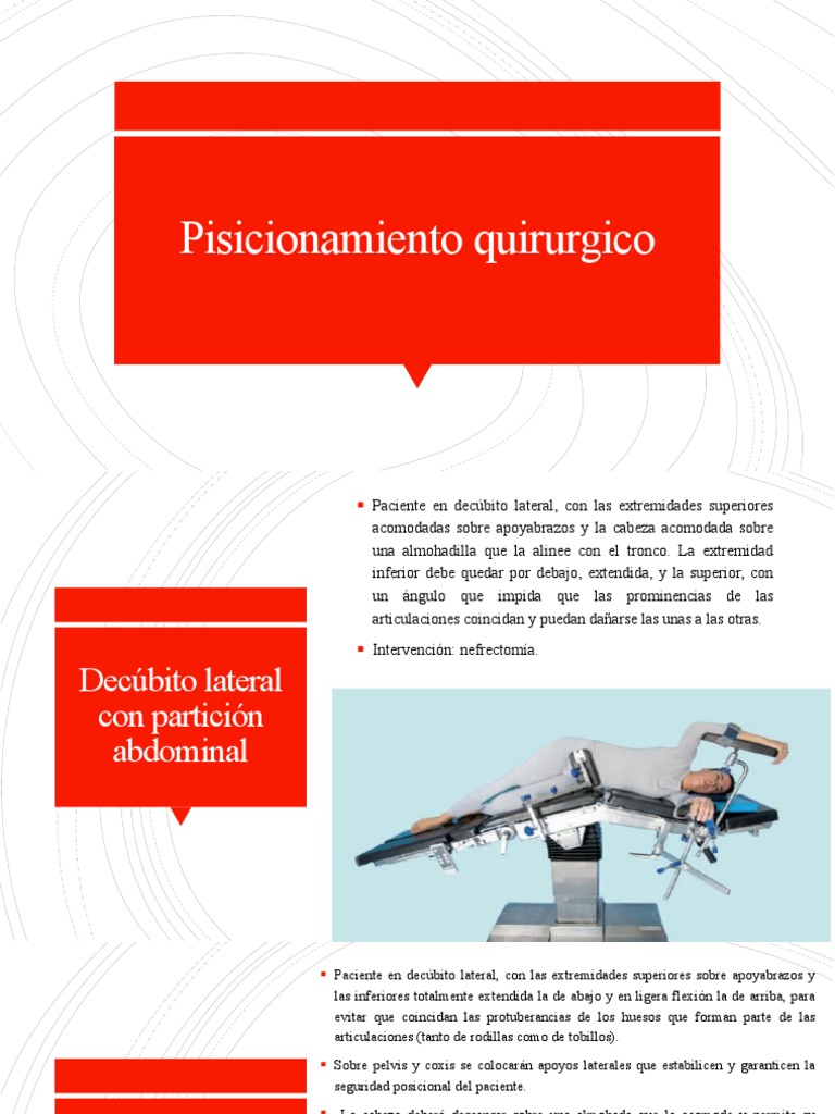 Posiciones QX | PDF | Rodilla | Especialidades Quirúrgicas