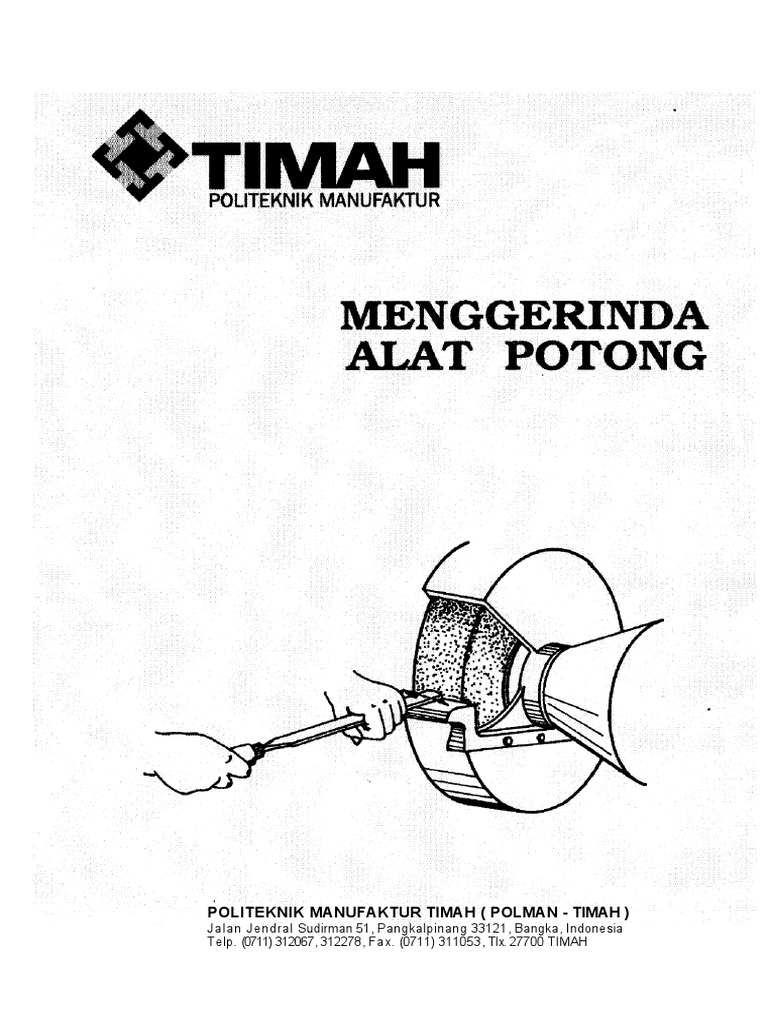 Menggerinda Alat Potong | PDF
