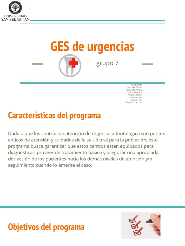 GES de Urgencias | PDF