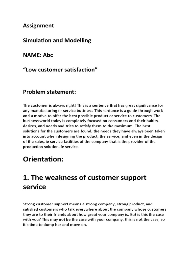 Simulation 2 Pdf Customer Sales 