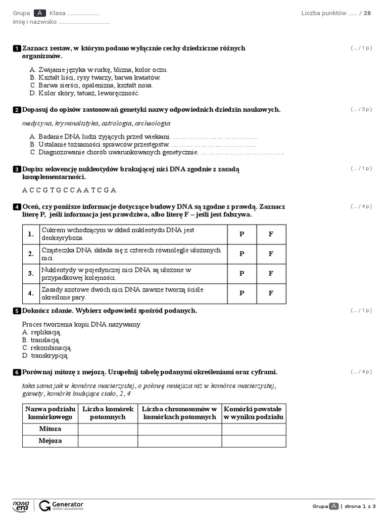 Medycyna, Kryminalistyka, Astrologia, Archeologia: Grupa - Strona 1 Z 3 | PDF