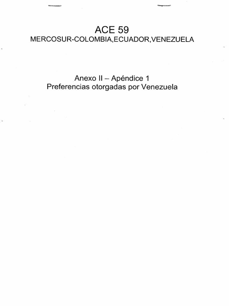 ACE 059 Anexo 002 Apen 001 Ve | PDF