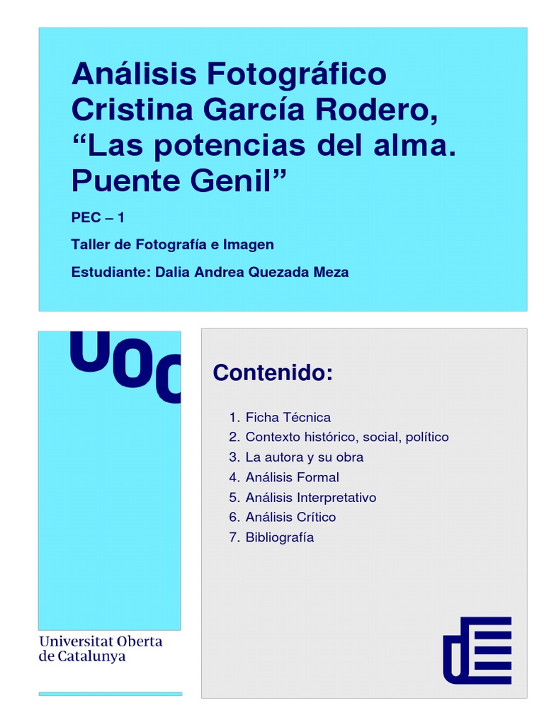 Quezada Dalia Análisis PEC1 | PDF | Perspectiva (Gráfica)