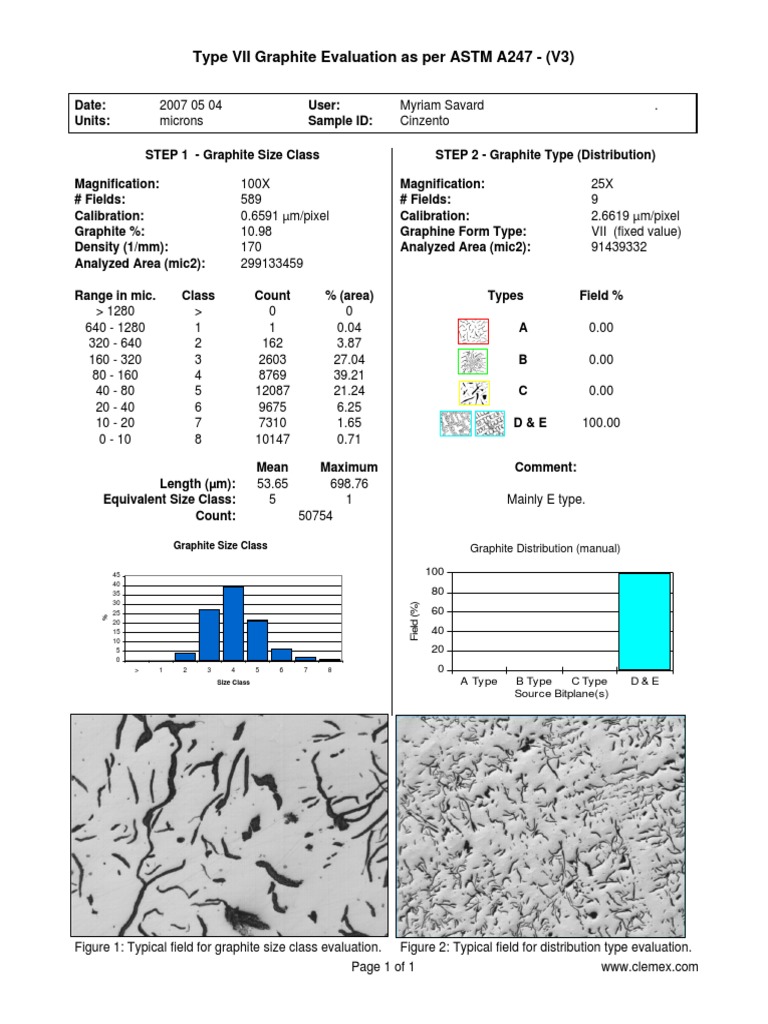 712 CastIron Flakes ASTM-A247.pdf Ext | PDF