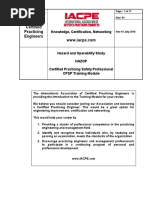 Hazard and Operability HAZOP Study Worksheet Template | PDF