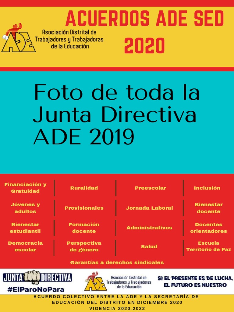 Cartilla de Acuerdos Ade Sed 2020 Radicado | Descargar gratis PDF ...