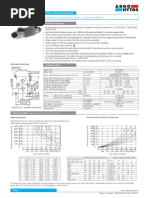 FP01 Data Sheet: FP01/S1/M/22/NC/S/77A-24D/30 | PDF | Equipment | Electricity