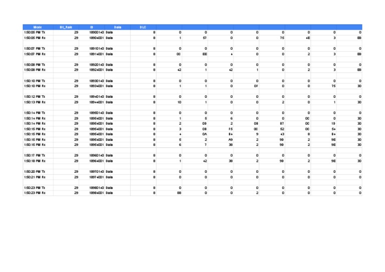 Daly BMS Data - Daly BMS Data | PDF