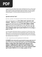 UNO Rules for Players & Families | PDF | Gaming | Games Of Mental Skill