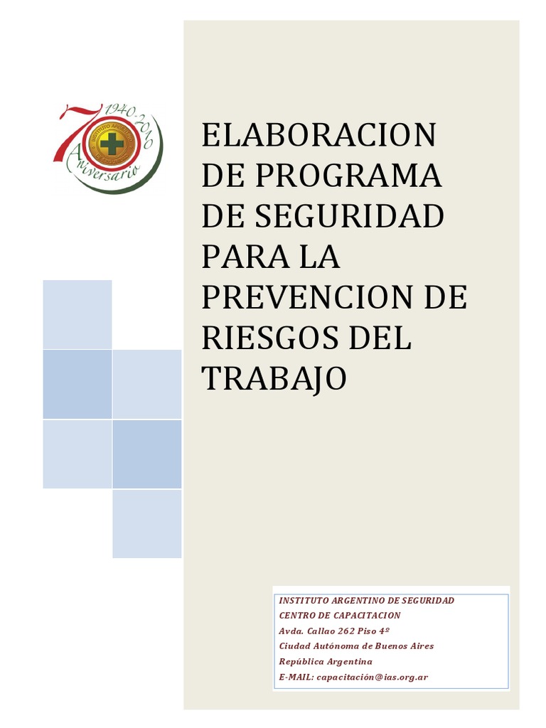 Elaboracion de Programa de Seguridad | PDF | Riesgo | Inteligencia ...