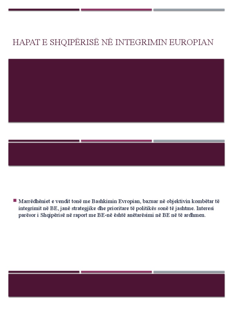 Integrimi Ne Be | PDF