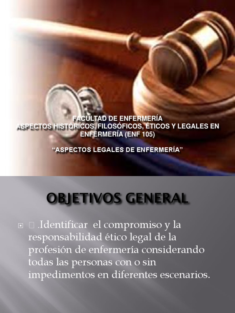 U3-Lectura-1-Aspectos Legales en Enfermeria | PDF | Bioética | Enfermería