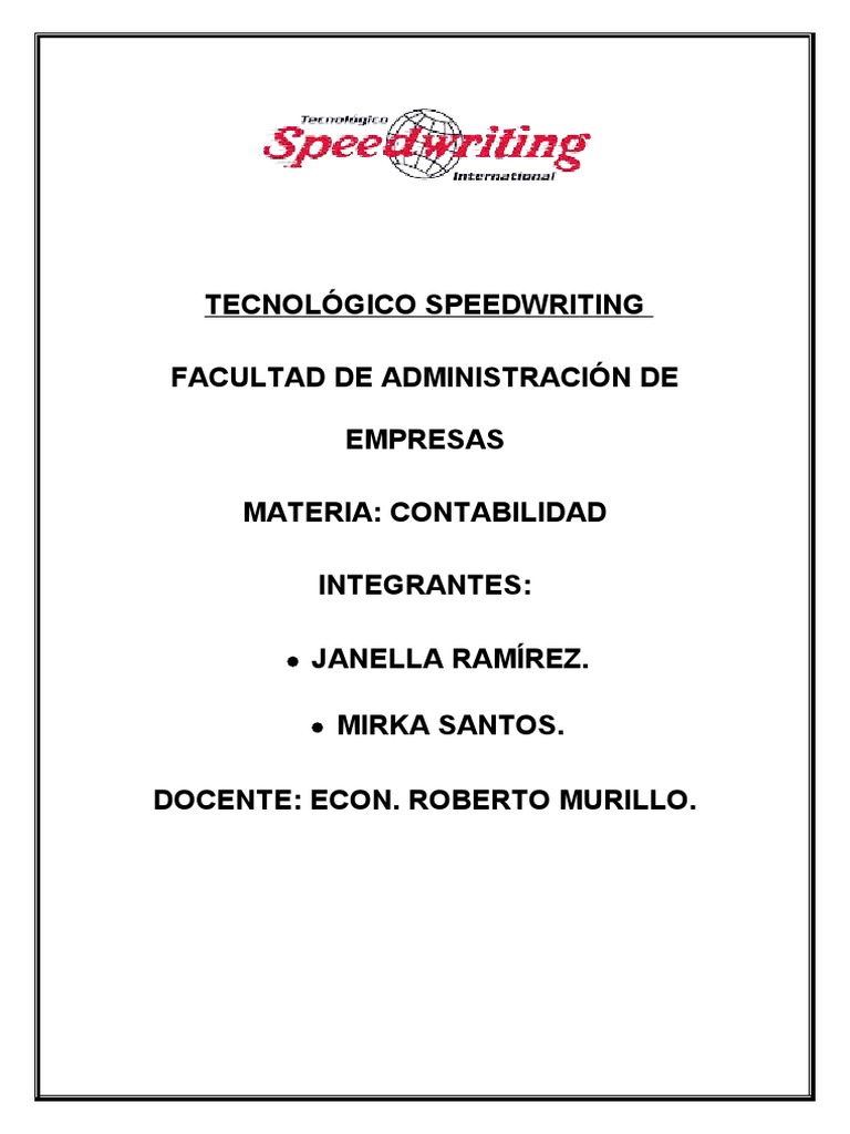 Tecnológico Speedwriting | PDF | Marketing | Planificación estratégica