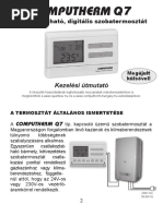 COMPUTHERM Q7 HU Manual 2020 | PDF