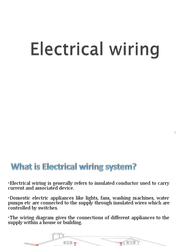 Electrical Wiring | PDF | Electrical Wiring | Insulator (Electricity)