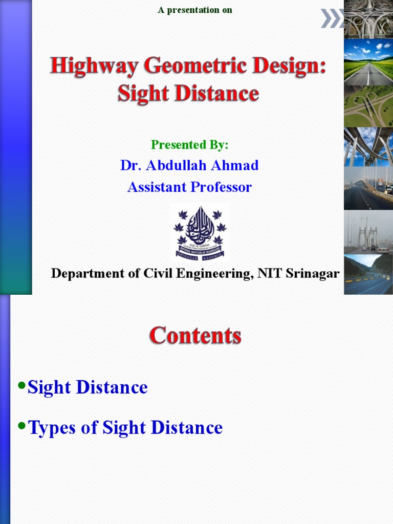 3.2 - Stopping Sight Distance F | PDF | Traffic | Applied And ...