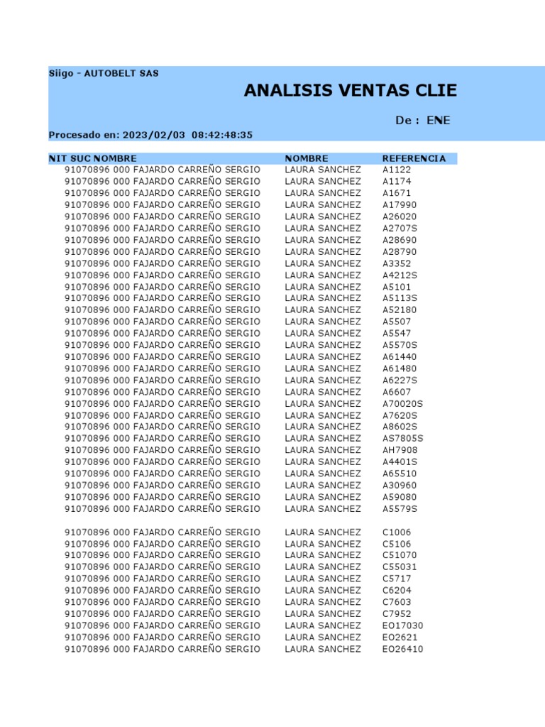 Informe Ventas Fajardo Carreño Sergio 2022 | PDF | Industria del vehículo | Transporte